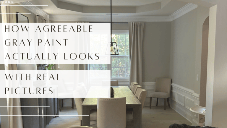 How Agreeable Gray Paint Actually Looks [With Real Pictures]